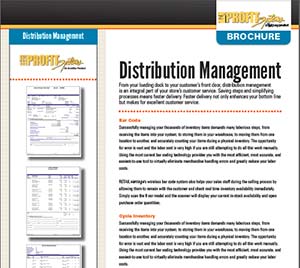 Distribution Management Brochure | Retail POS Systems Software